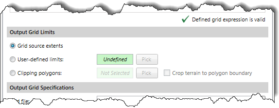 Grid Calculator Command - CivilGEO Knowledge Base