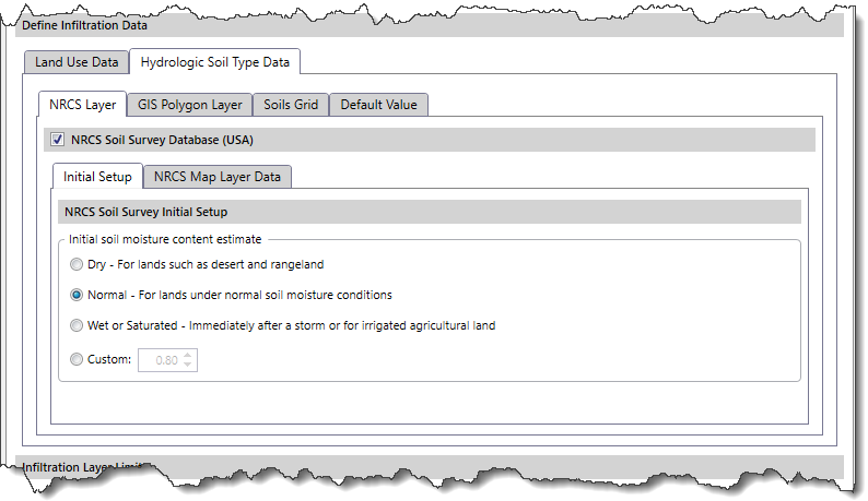 Compute Infiltration Command - CivilGEO Knowledge Base