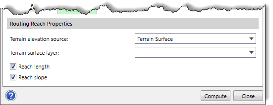 Recompute Routing Reach Properties Command - CivilGEO Knowledge Base
