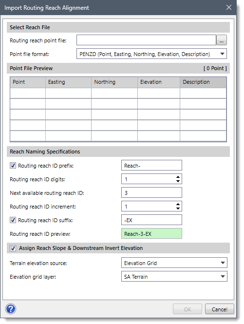 Import Routing Reach Alignment Command - CivilGEO Knowledge Base