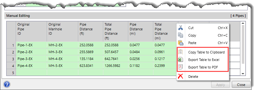 Renumber Interconnected Pipes Command - CivilGEO Knowledge Base