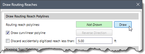 Draw and Assign Routing Reaches Command - CivilGEO Knowledge Base