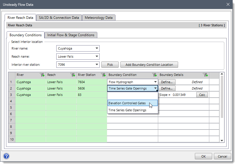 Elevation Controlled Gates - CivilGEO Knowledge Base