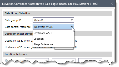 Elevation Controlled Gates - CivilGEO Knowledge Base