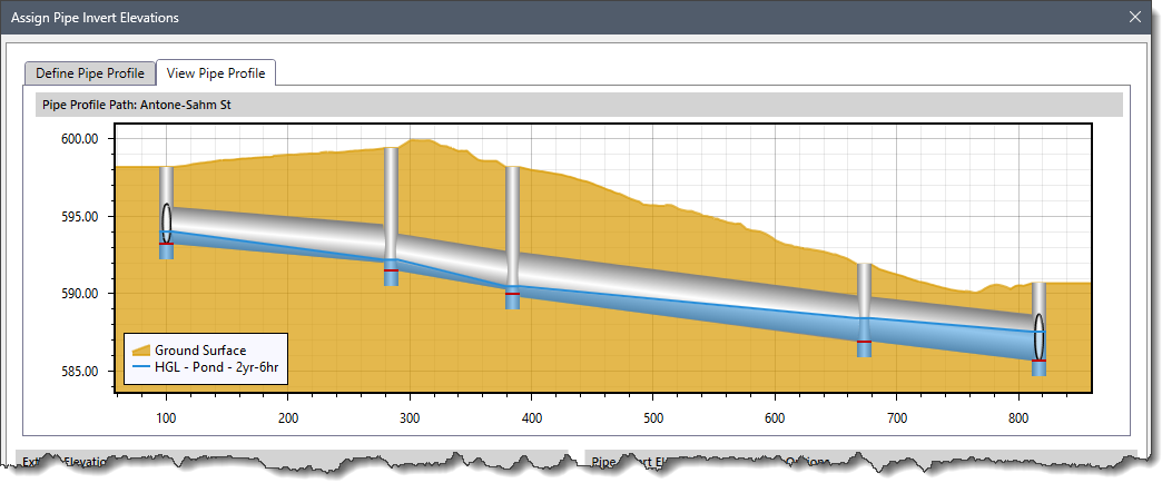 Assign Pipe Invert Elevations Command - CivilGEO Knowledge Base