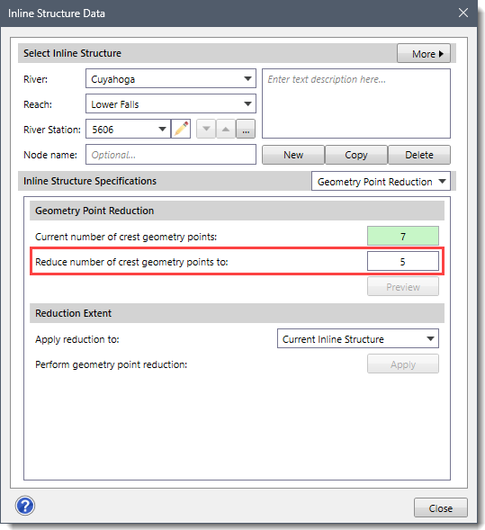 Geometry Point Reduction - CivilGEO Knowledge Base