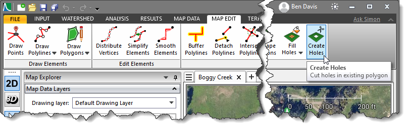 Create Holes Command - CivilGEO Knowledge Base
