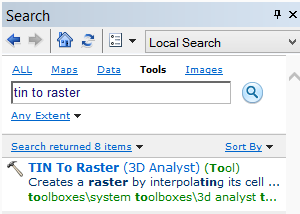 How to Convert ESRI TIN to Elevation Raster? | CivilGEO