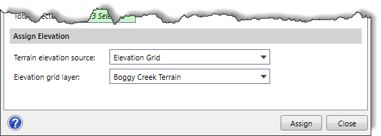 Assign Terminal Outfall Elevations Command - CivilGEO Knowledge Base