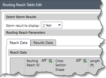 Routing Reach Table Edit Command - CivilGEO Knowledge Base