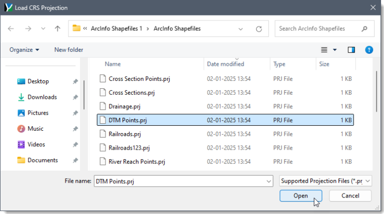 Assigning a Coordinate Reference System - CivilGEO Knowledge Base