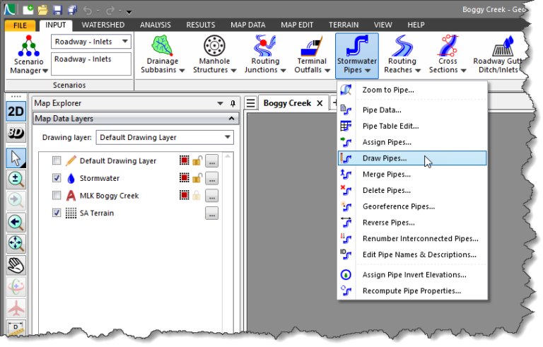 Draw and Assign Pipes Command - CivilGEO Knowledge Base