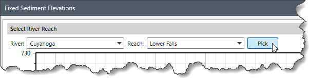 Fixed Sediment Elevations Command - CivilGEO Knowledge Base