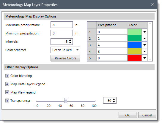 Meteorology Map Command - CivilGEO Knowledge Base