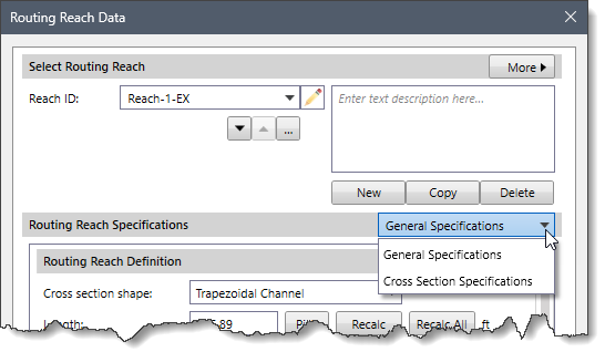 Routing Reach Data Command - CivilGEO Knowledge Base