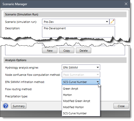 EPA SWMM Infiltration Methods - CivilGEO Knowledge Base