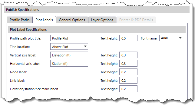 Exporting Profile Plot - CivilGEO Knowledge Base