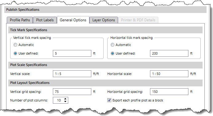 Exporting Profile Plot - CivilGEO Knowledge Base