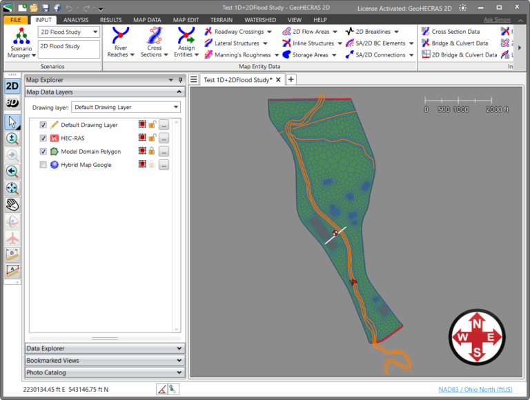 Defining 2D Model Domain - CivilGEO Knowledge Base